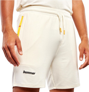 Bummer Solid Men White Casual Shorts - Buy Bummer Solid Men White ...