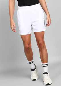 ADIDAS Solid Men White Sports Shorts - Buy ADIDAS Solid Men White ...