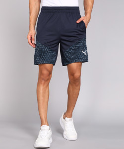 PUMA Printed Men Dark Blue Sports Shorts - Buy PUMA Printed Men Dark ...