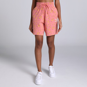 PUMA Printed Women Pink Casual Shorts - Buy PUMA Printed Women Pink ...