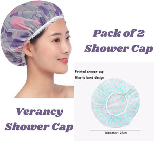 VERANCY Reusable EVA Made Girls Shower Cap for Joyful Baths ...