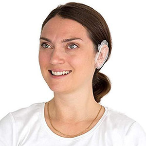 JITAHARAY 100PCS Clear Ear Protectors Waterproof Ear,Bathing Ear Cover ...