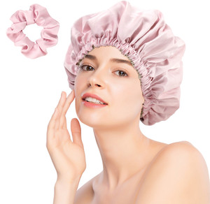SNOWIE SOFT Double Sided Silk Satin Bonnet Hair Protector Cap ...