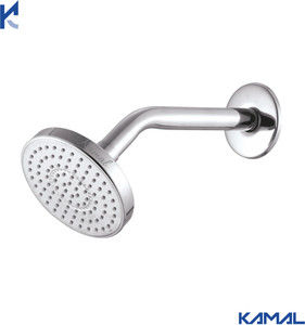 KAMAL Overhead Shower Proton | Round | ABS (Metallic Silver) Shower ...