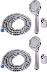 Sellzy 5 Flow HS-012 ABS Plastic Hand Shower with SS Tube 1.5 Meter and ...