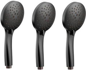Parryware hand shower 3 - Modes, matt black with Hose & clutch set of 3 ...