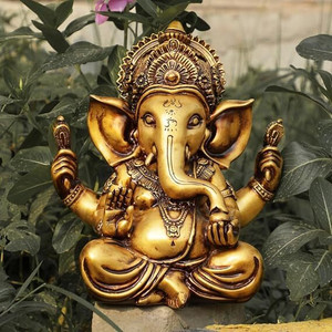 welno international Antique Lord Ganesha with Dhoti, Ganesha Murti ...