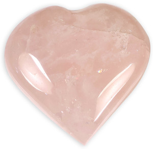 REIKI CRYSTAL PRODUCTS Rose Quartz Heart Crystal Stone Mini Heart A ...