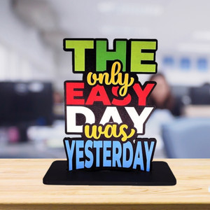 CLAWCRAFTS Motivational Quotes Table Decoration Showpiece for Office ...