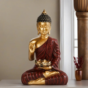 VIVARS CRAFT Fangshui Religious Idol of Lord Gautam Buddha Statue Idols ...