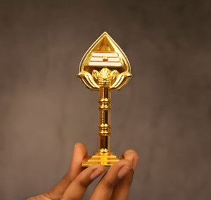 Tathastu Murugan Vel For Car Dashboard & Pooja Room Gold Metal Muruga ...