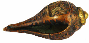 StatueStudio Shankh Showpiece with Lord Ganesha Engraved For Vastu ...