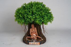 swami samartha with tree SWAMI Decorative Showpiece - 15 cm Price in ...