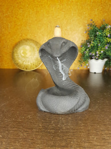 MOSKAI Snake Smoke Showpiece Fountain Home Décor for Home/Office Idol ...