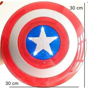 VKT Captain America Plastic Shield (Red and Blue) Captain America Price ...