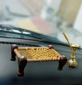 Dalmy design Car dashboard khat hukka Decorative Showpiece - 16 cm ...