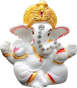 BOHRAS Blessings: Divine Ganesha Statue Decorative Showpiece - 10 cm ...