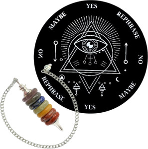 vastu vardan Vastu EVIL EYE Dowsing Board (6 INCH) With CRYSTAL SEVEN ...