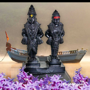 Vithal Murti Vitthal Rukmini Murti Decorative Showpiece - 5 cm Price in ...