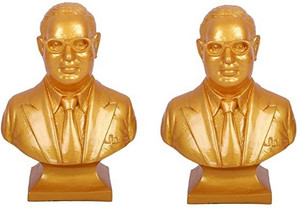 gandak Ambedkar Statue Gold for school/college/office/Bhawan 12cm ...