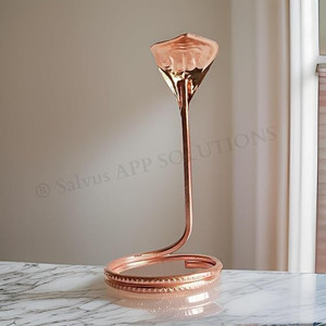 jaisakshi Traditional Copper Snake Naag Yantra for Shivling, and home ...