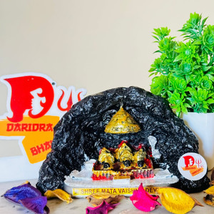 DARIDRA BHANJAN Goddess Maa Vaishno Devi Idol Sherawali Mata rani ...