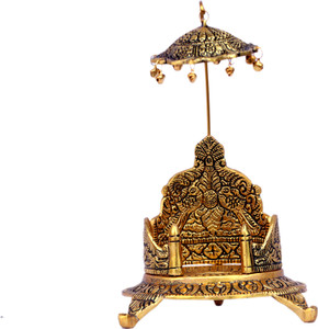 Indra Art Collection Singhasan Oval Shaped for Ganesha Krishna God ...