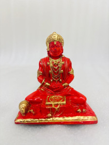 AFTERSTITCH Afterstitch Golden Book hanuman ji Sinduri Showpiece For ...