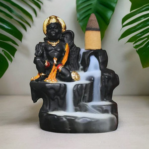 CRAFTWELL BackFlow Hanuman Statue With 30 pcs Dhoop Sticks Decorative ...