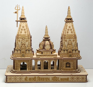 Kaashi 3D Handcrafted Wooden Replica of Kashi Vishwanath Temple ...