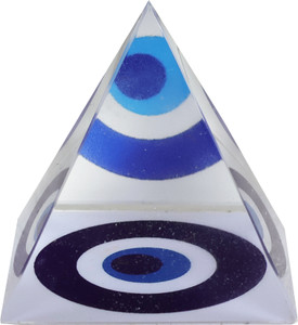 REIKI CRYSTAL PRODUCTS Vastu Feng Shui Evil Eye Pyramid For Positive ...