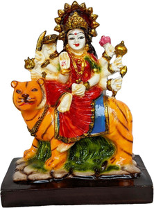 sprinkle Maa Durga Devi Idol Statue Sherawali MATA Rani Spiritual Puja ...