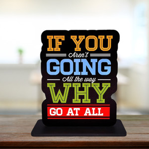 CLAWCRAFTS Motivational Quotes Table Decoration Showpiece for Office ...