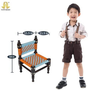 Santarms Wooden machiya Piddha mudda Khatli Chair Stool Rajvadi Mudda ...