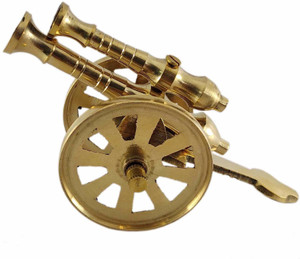 SHREE GANESH ENTERPRISES Brass Toy Canon - Canon – Collectible Toy ...