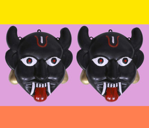 FlyTouch 2 Ku-Drishti Nazar Battu Evil Eye Protetor Face Mask ...