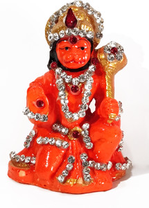 Sharma Cards Hanuman Ji Orange (Bala Ji) Decorative Showpiece - 8 cm ...