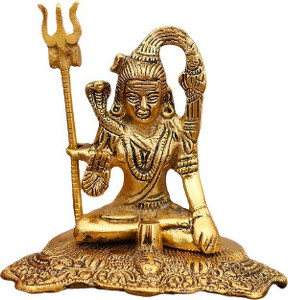 Dev Samagri Lord Shiva, Shankar Jii Idol Decorative Showpiece - 12 cm ...