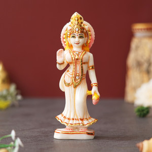 shyam antique creation 7.5" Shri Radha Rani Idol Radhika Sculpture ...