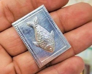 Astro ASTRO-D pure Silver fish used in pooja mandir business growth 1 ...