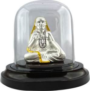 SILVERSPOT JEWEL 999 Pure Silver Beautiful Colorful Raghavendra Swami ...