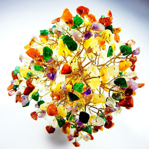 hoseki NavRatna Tree Nine Gem Nau Gem Tree For Vastu,Home Regular ...