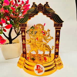 DARIDRA BHANJAN Nav Durga Devi Sherawali MATA Murti Idol ,Mata Babbar ...
