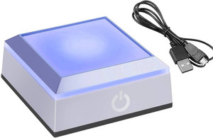 HASTHIP Colorful LED Display Stand Colorful Lighted Square Stand ...