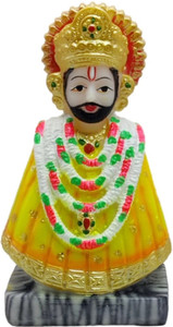 ASHA ART Handcrafted Lord Khatu Shyam Ji Idol Statue Murti for Car ...