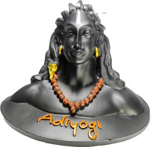 Devaa Adiyogi God Adiyogi Bhagwan Shiv Ji Dhyan Shiv Idol with CRESCENT ...