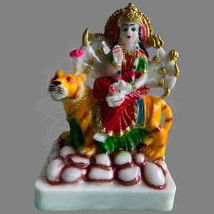 GFF Sherawali mata idol marble durga idol, durga marble idol durga maa ...
