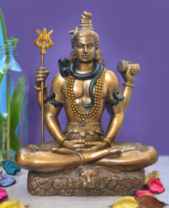 soni craft Bronze Shiv Ji Idol Statue I Lord Shiva Statue I Home Decor ...