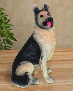 SAITRADERSe Cute Marble Labrador Dog Statue For Garden Decor Decorative ...