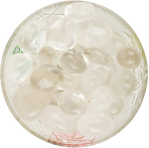 EXCEL Clear Quartz Tumbled Stone, Quartz Tumbled Stones, Healing Clear ...